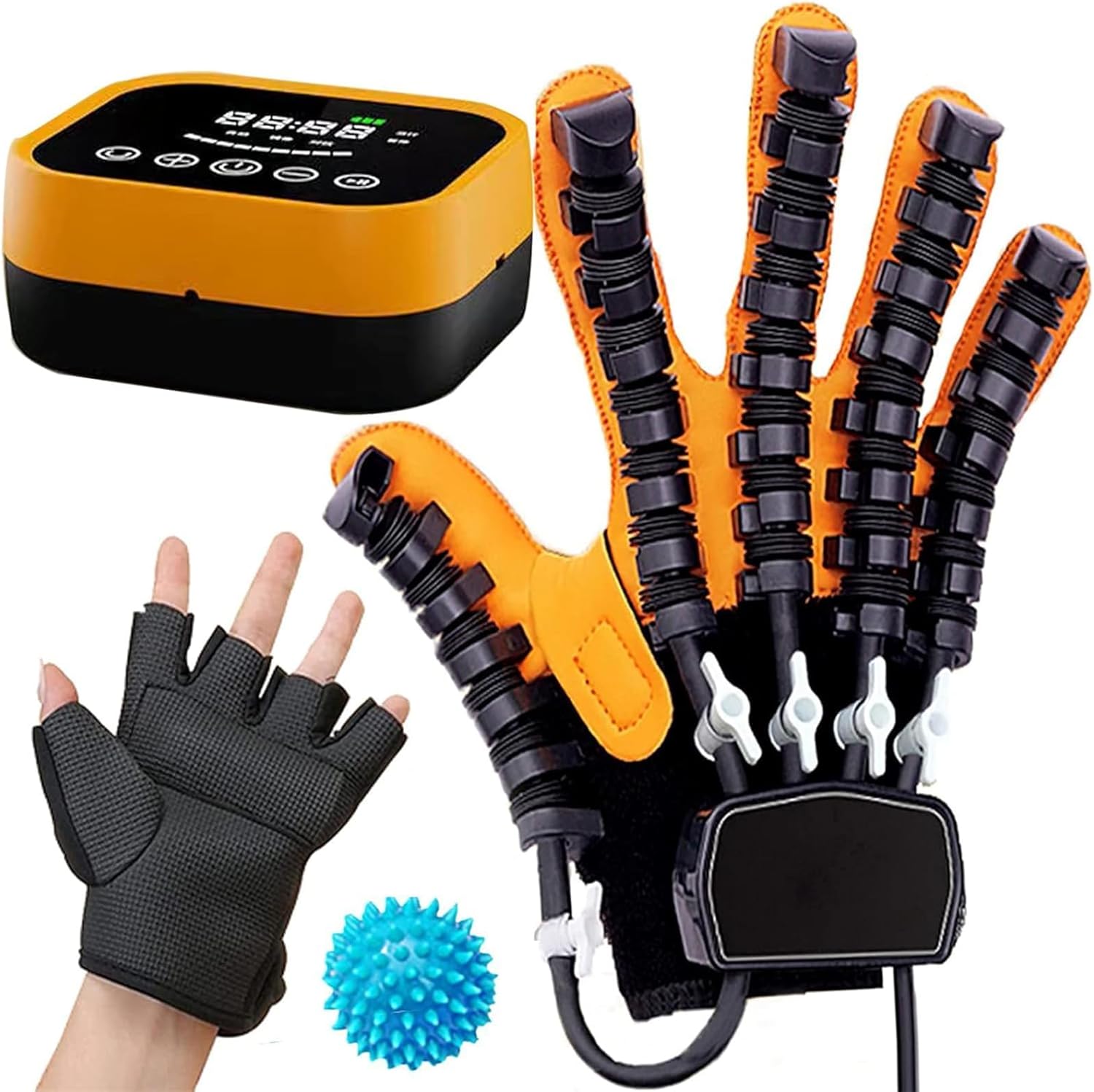 Amazon.com: LXLO Right hand Rehabilitation Robot Gloves Hemiplegia Hand ...