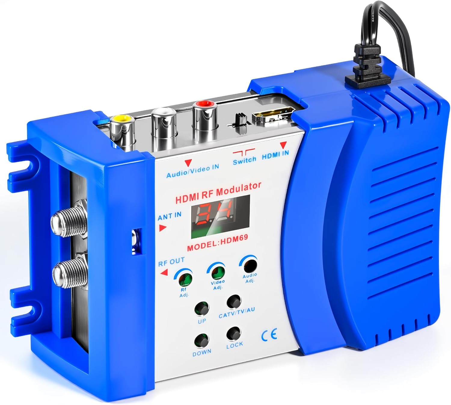 Amazon.com: HDMI to RF Modulator, VHF UHF AV to RF Coaxial Converter ...