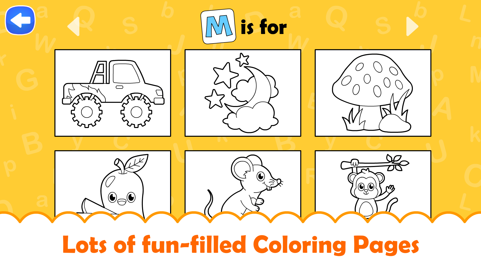 ABC Toddler Coloring Games:Amazon.it:Appstore for Android