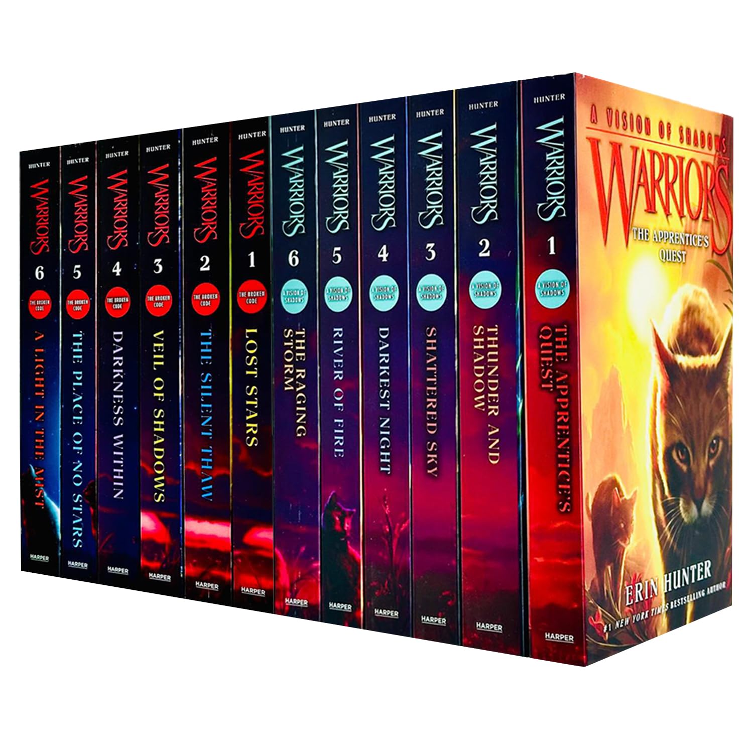 Warrior Cats Volume 25 - 36 Books Collection Set (The Complete Fifth ...