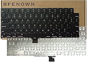 Amazon.com: Bfenown Replacement US Keyboard for MacBook Pro M1 Pro Max ...