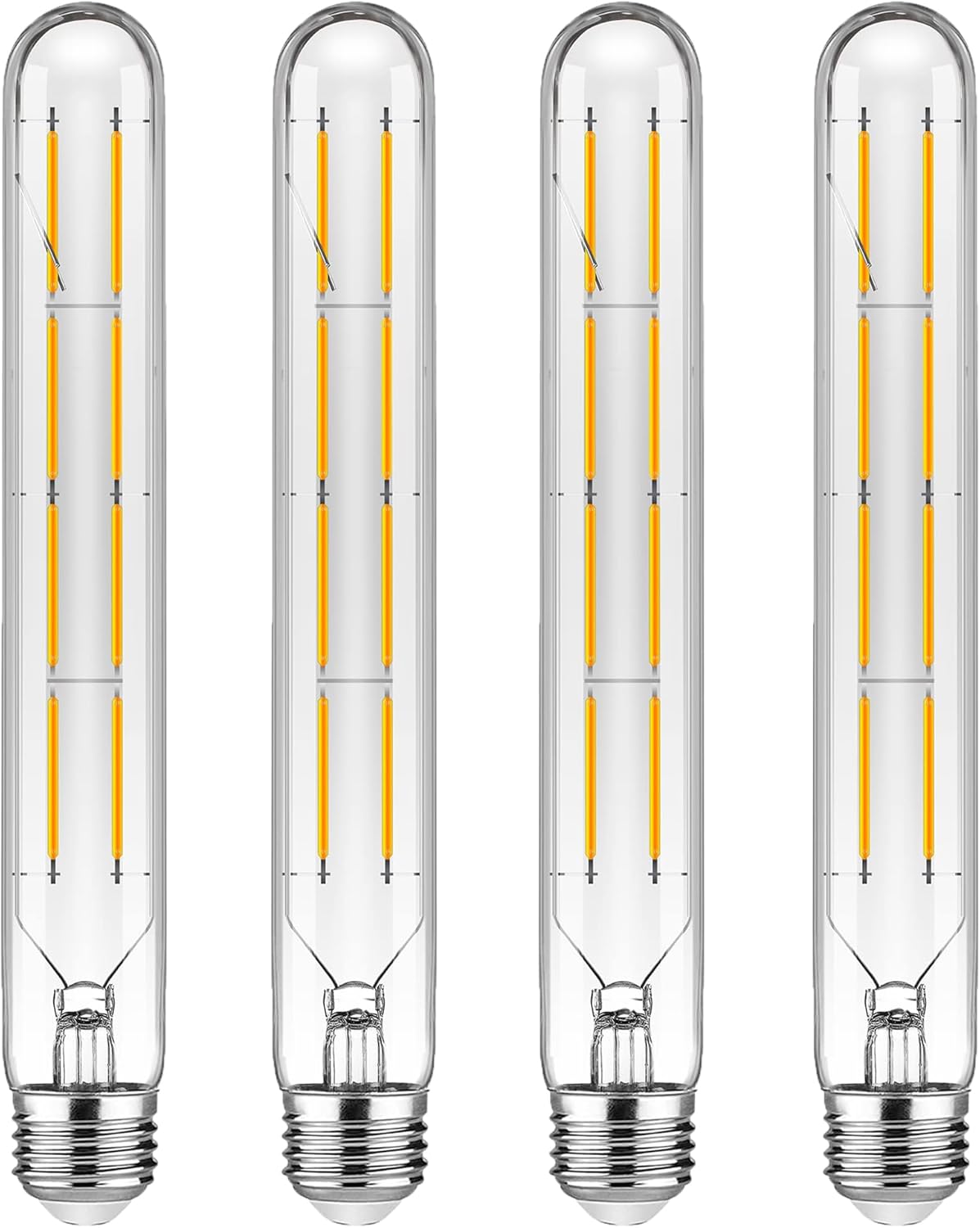 HOMOSUM T10 Led Long Bulbs,8W Dimmable Tubular Bulb,75 Watt Equivalent ...