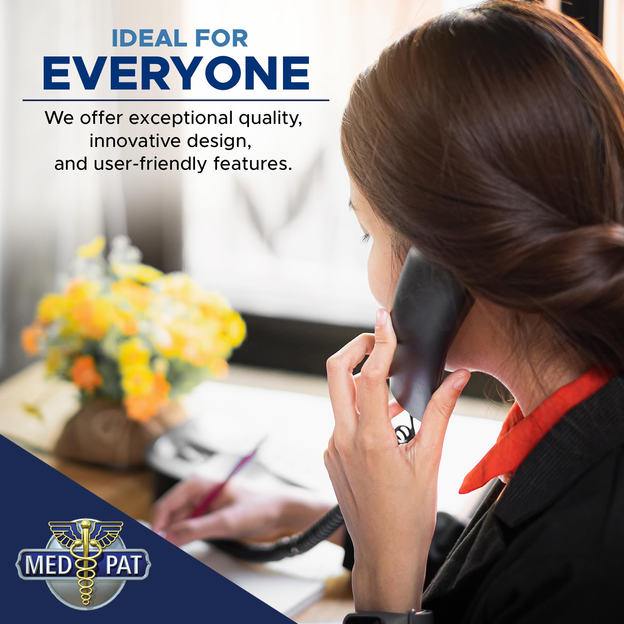 Snapklik.com : Med-Pat TL-WP - Trimline Corded Home Phone