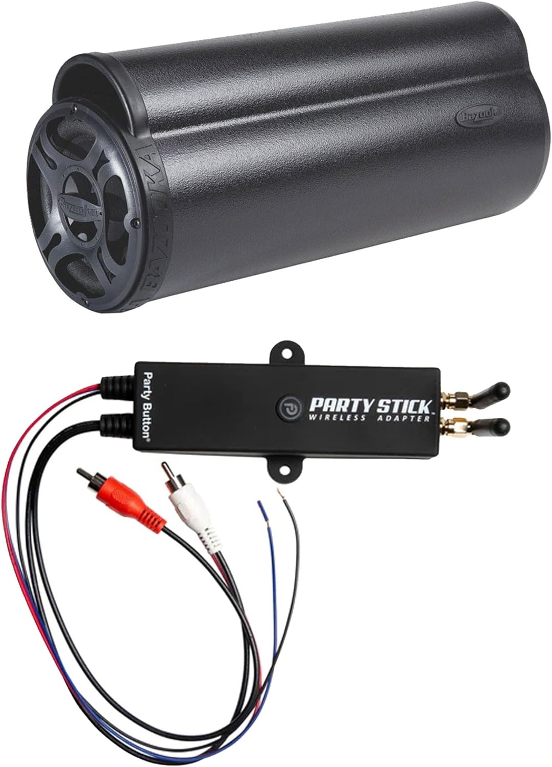 Amazon.com: Bazooka BTA6100 6-Inch 100-Watt Amplified Tube Subwoofer ...