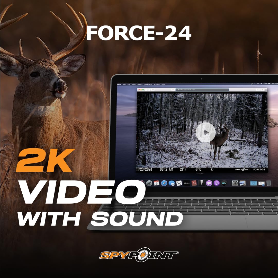 Snapklik.com : SPYPOINT FORCE-24 Twin Pack Non-Cellular Trail Camera ...