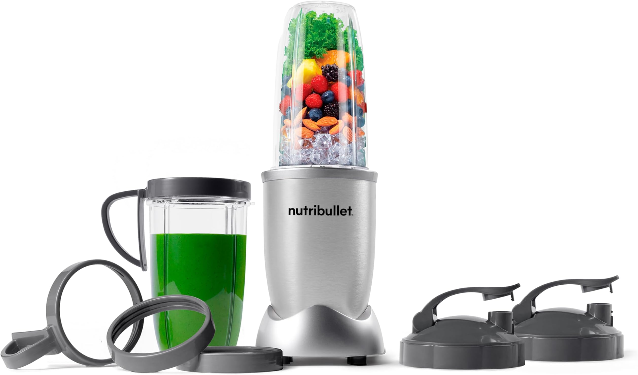 Amazon.com: NutriBullet Blender Combo with Single Serve Cups, 1000W ...