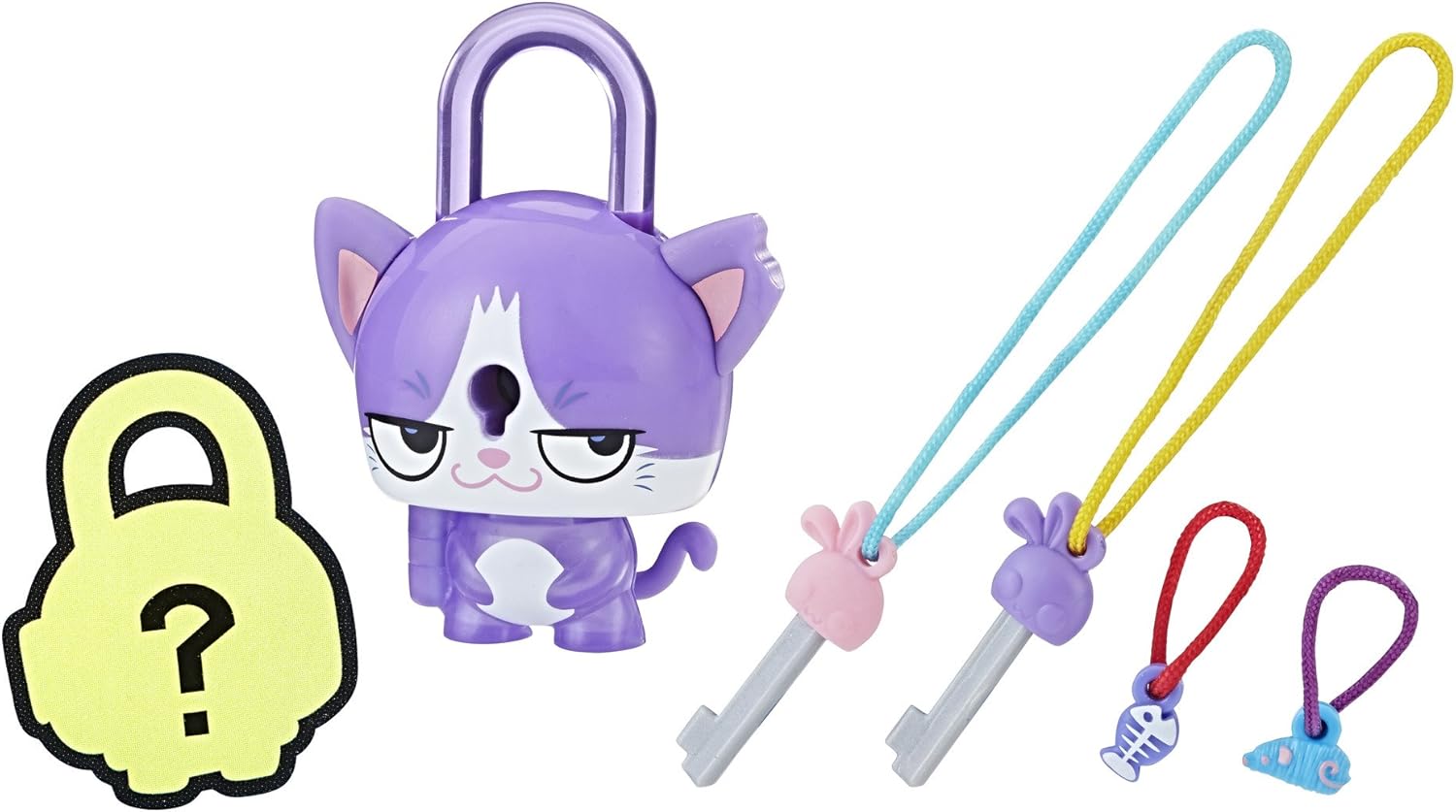Amazon.com: Hasbro Lock Stars Purple Cat : Toys & Games