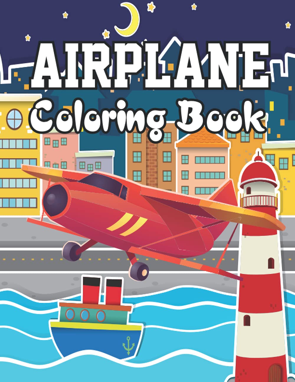 Airplane Coloring Book Airplane Coloring Pages Pilot Printable Coloring ...