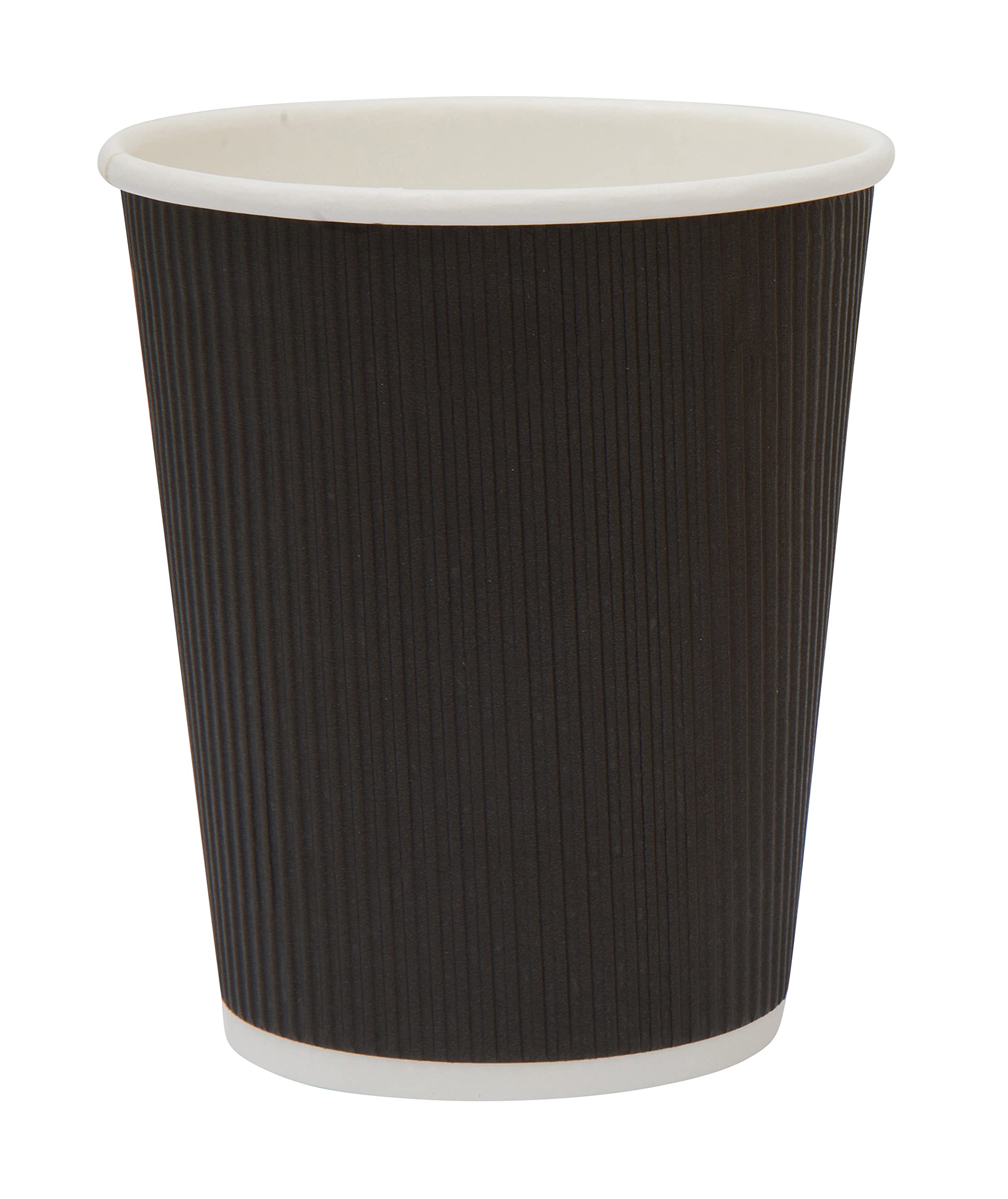 Ripple Paper Coffee Cups: Pack of 50-8oz(227ml), 10oz(284ml), 12oz ...