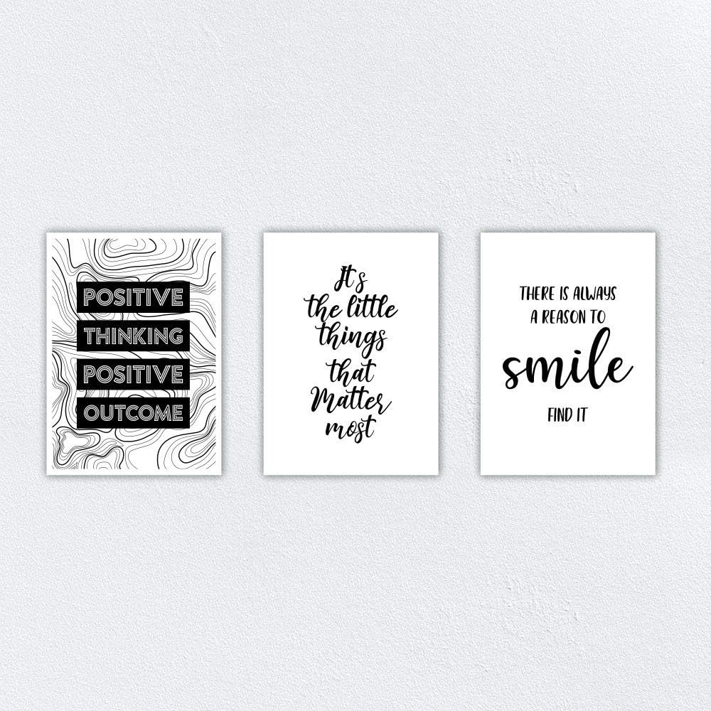 Amazon.com: LAB NO 4 Set of 4 Motivational Poster for Office | Business ...