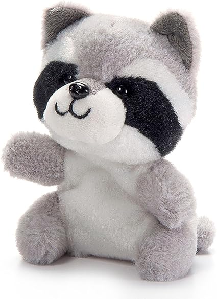 Amazon.com: The Petting Zoo Raccoon Stuffed Animal Plushie, Gifts for ...
