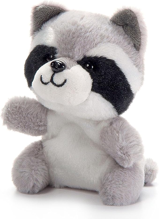 Amazon.com: The Petting Zoo Raccoon Stuffed Animal Plushie, Gifts for ...