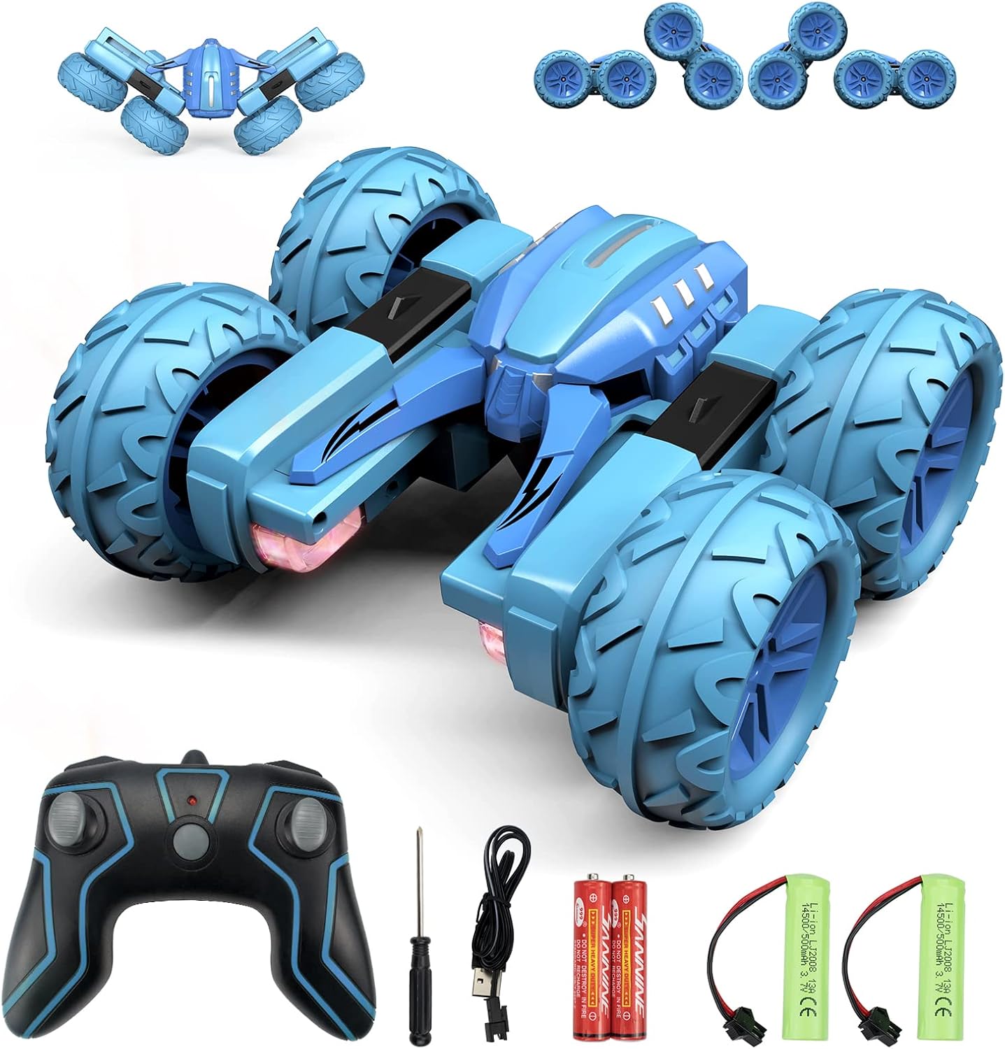 Amazon.com: Amicool Remote Control Car Boy with Headlight, Hobby RC Car ...