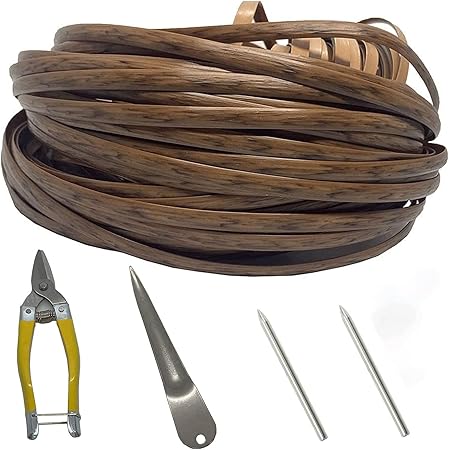 Amazon.com: TOPIU Wicker Repair Kit, Plastic Rattan Material for Patio ...