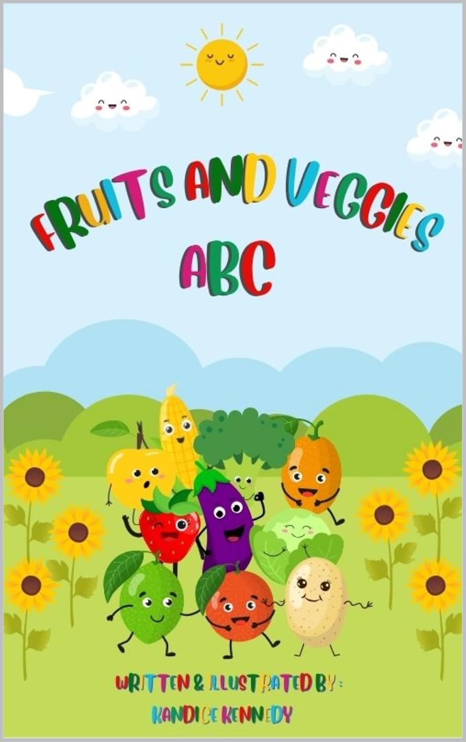 Amazon.com: Fruits and Veggies ABC Book | Alphabet Book for Children ...