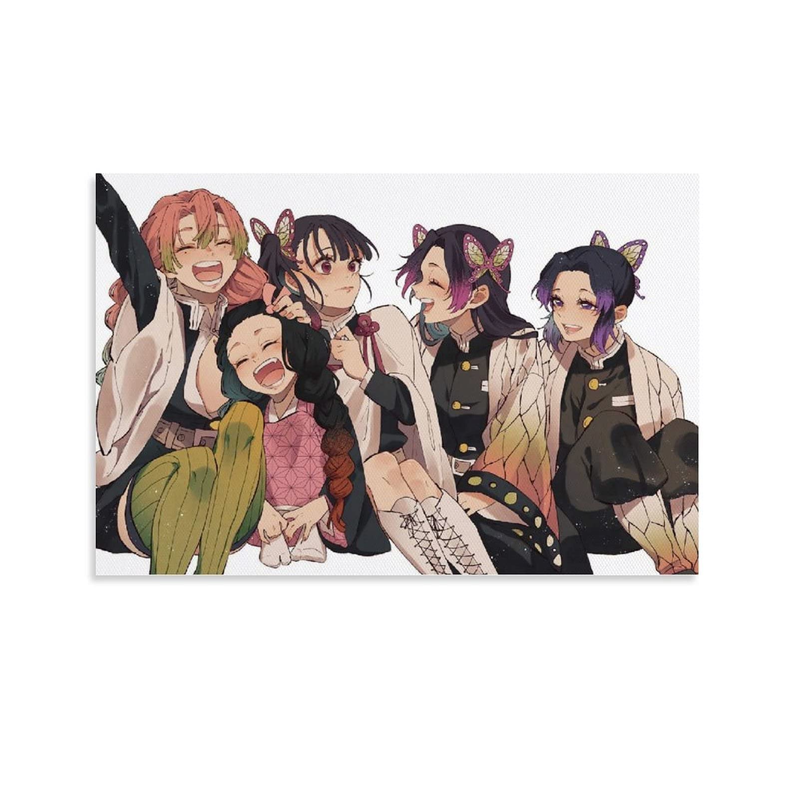 Anime Girls Kimetsu No Yaiba Mitsuri Kanroji Kochou Shinobu Kochou ...