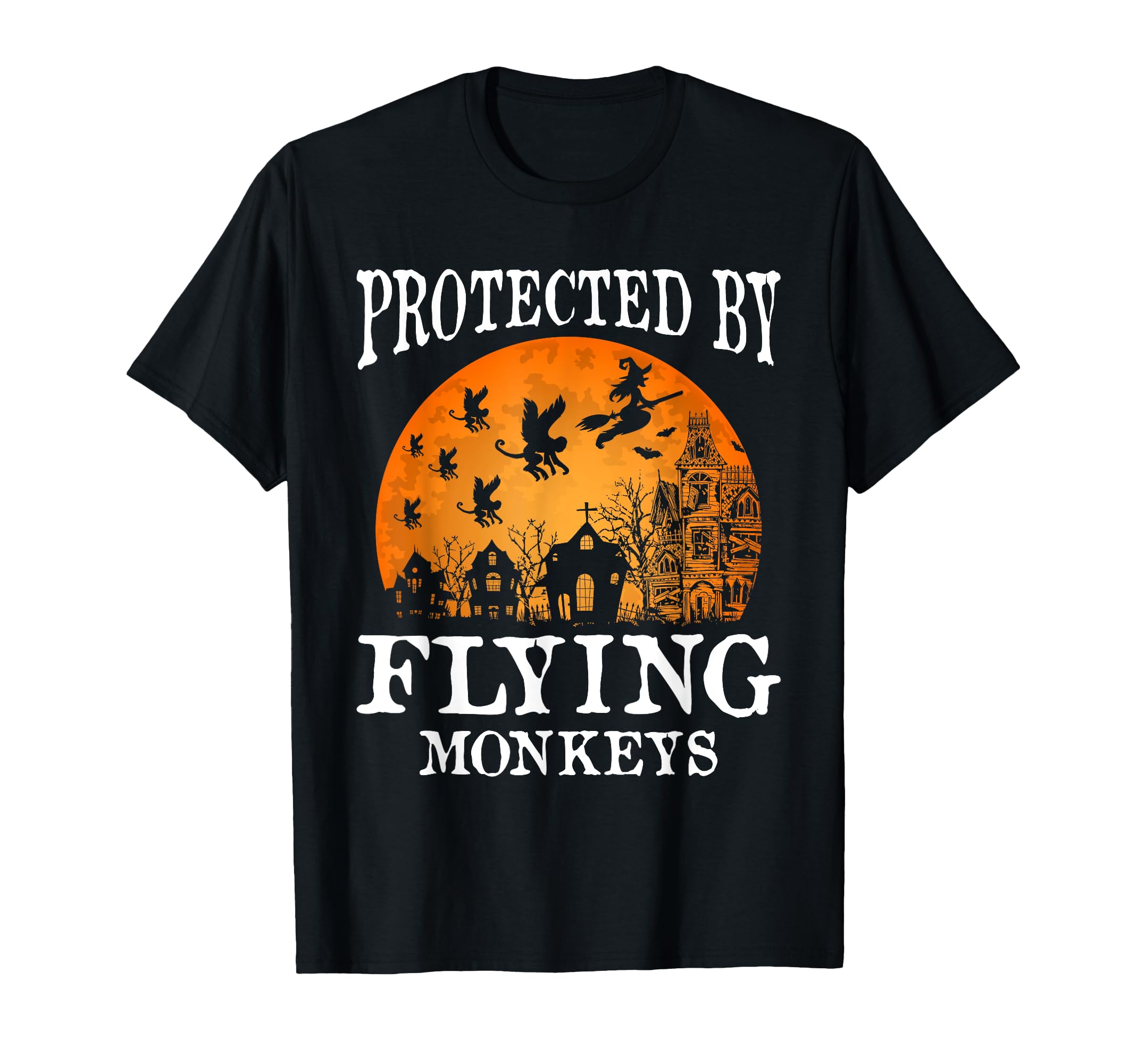 Amazon.com: Protected by Flying Monkeys Party T-Shirt : Clothing, Shoes ...