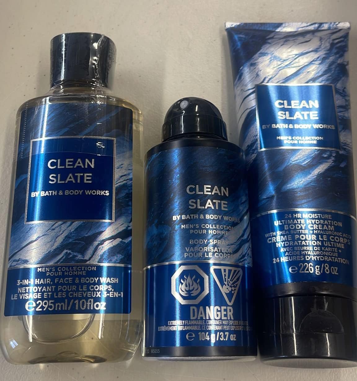 Amazon.com: Bath & Body Works Clean Slate Body Spray - Gift Pack for ...
