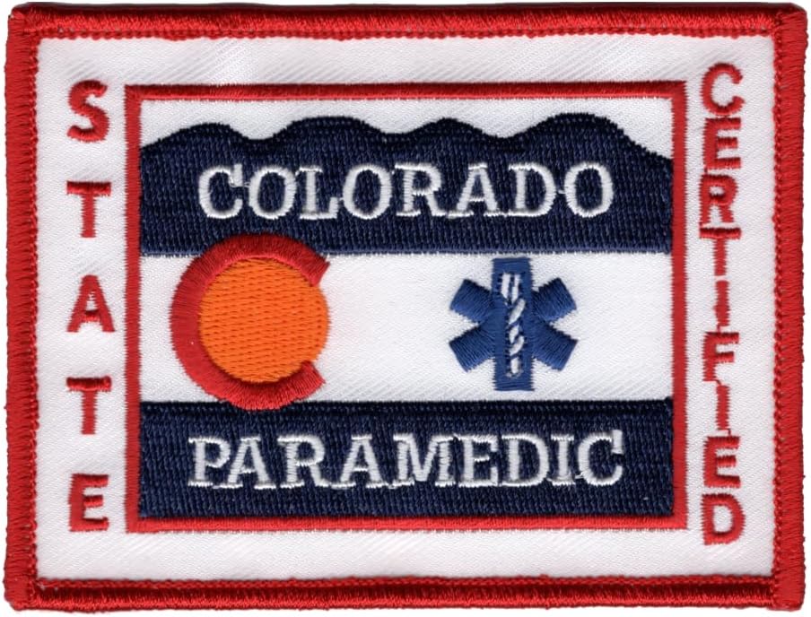 Amazon.com: Colorado Paramedic Patch Embroidered CO Emergency Medical ...