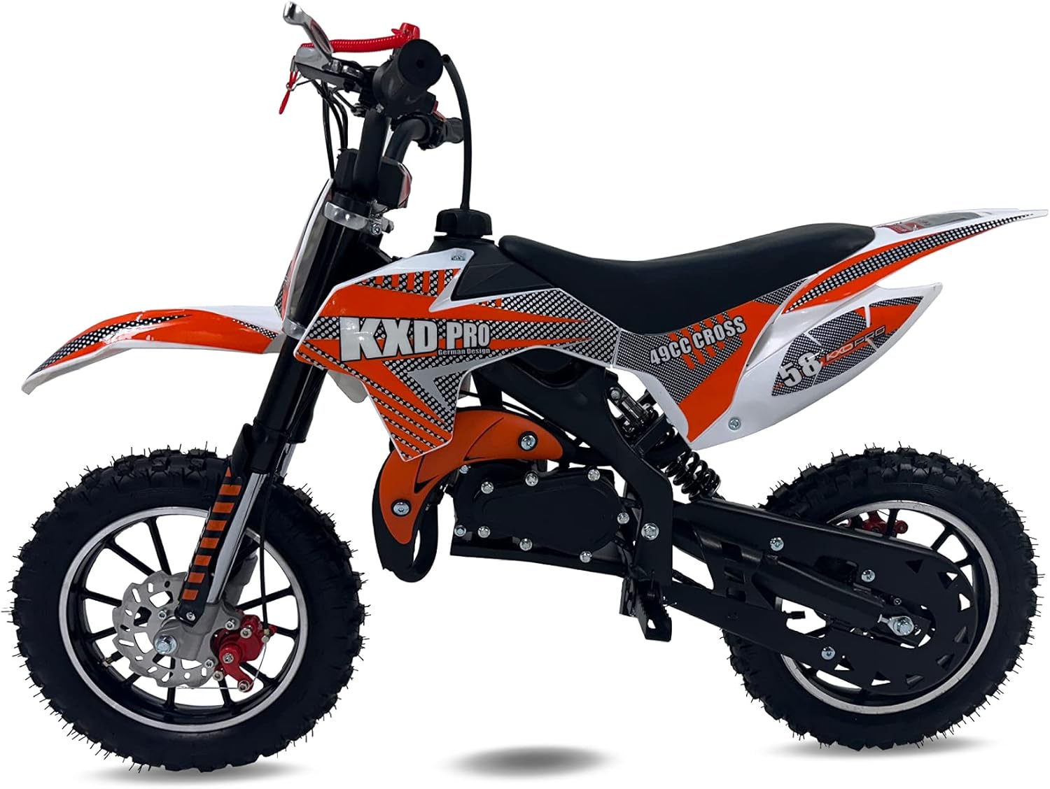 Amazon.fr : KXD 702 49ccm 2T Dirt Bike Dirtbike CrossBike DirtBike pocket Pitbike Pocket (Orange ...