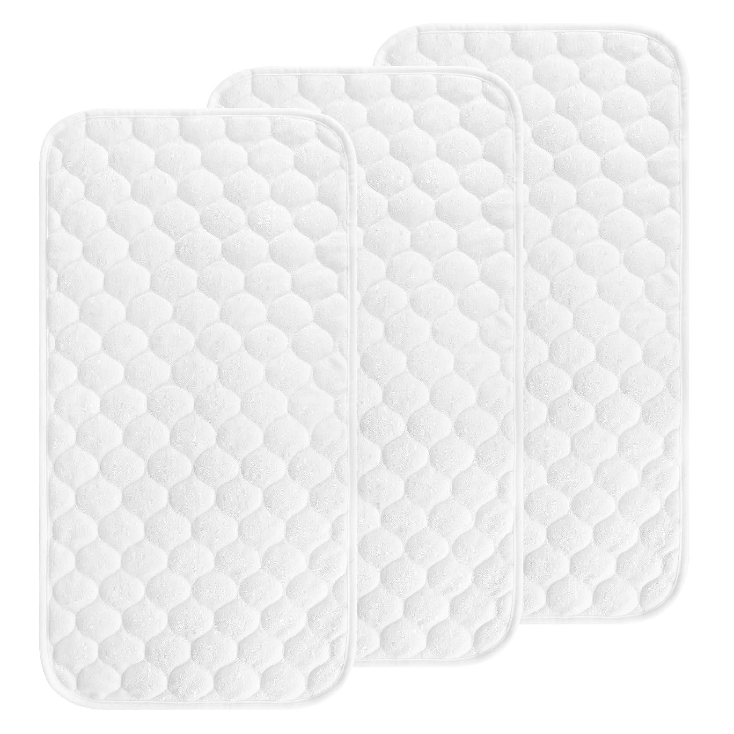 Amazon.com: Accmor 3 Pack Waterproof Changing Pad Liners, Reusable ...