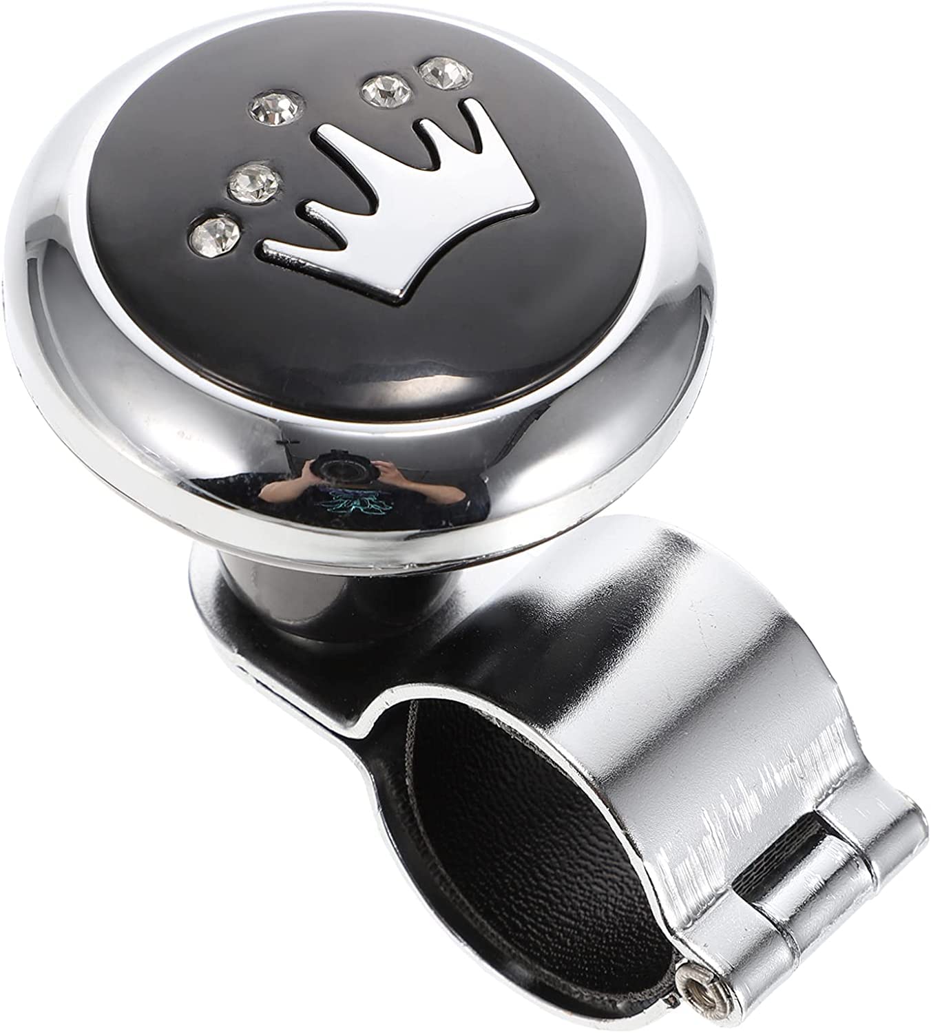 Frixen Car Steering Wheel Knob, Car Steering Wheel Rotary Knob ...