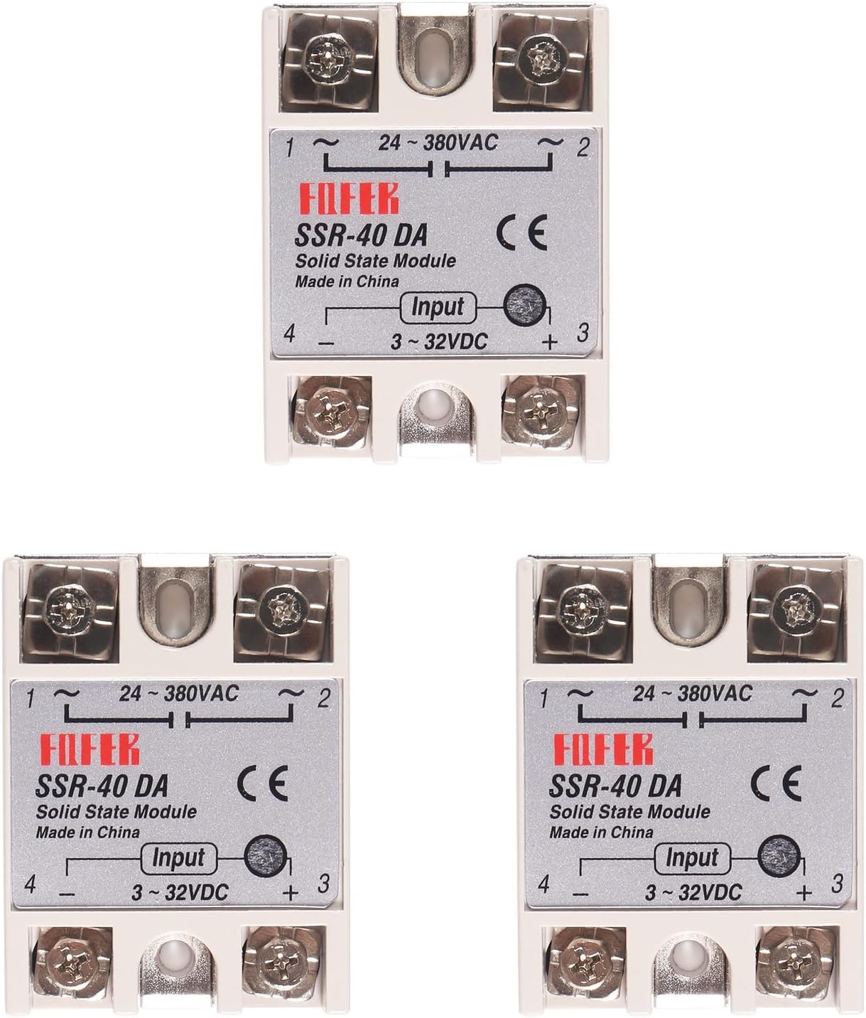 Amazon.com: HiLetgo 4pcs 5V 1 Channel High Level Solid State Relay ...