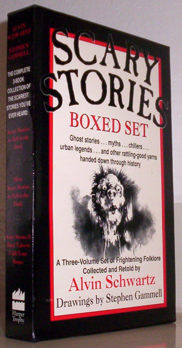 Scary Stories Box Set : Schwartz, Alvin, Gammell, Stephen: Amazon.ca: Books