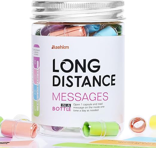 Amazon.com: MSEHKM Love Messages in a Bottle Ideal for Long Distance ...