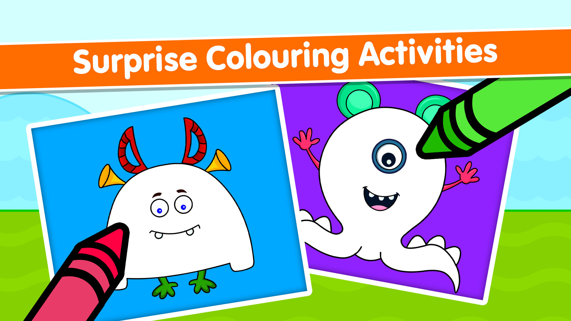 Colouring Games for Kids and Drawing Book for Toddlers - App on Amazon ...