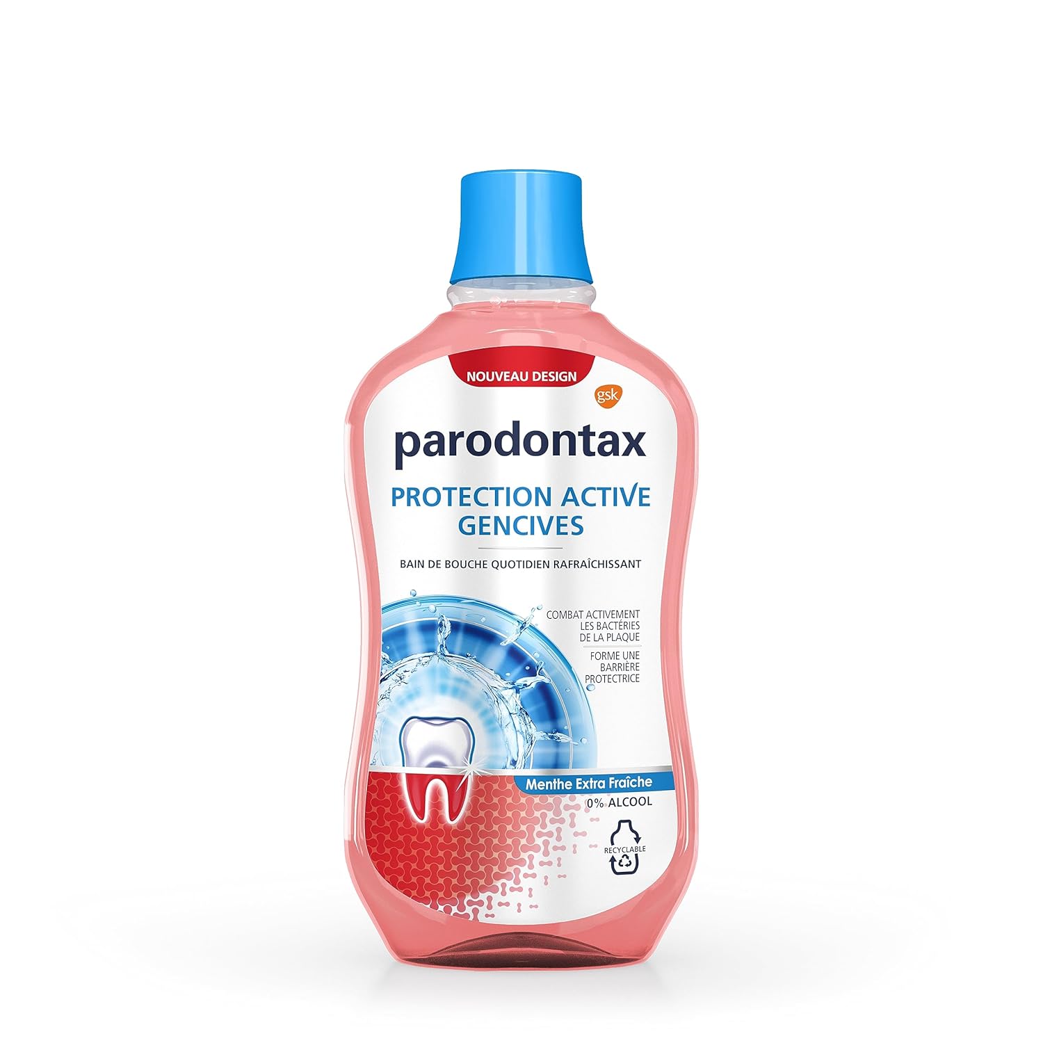 Parodontax Daily Mouthwash, Active Protection, For Gums and Healthy ...
