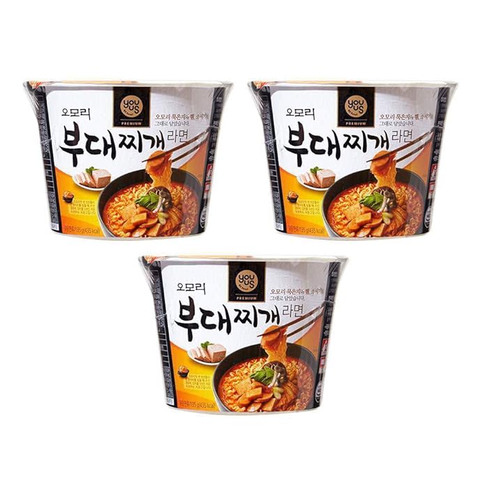 Buy [Paldo] GS25 Omori Spicy Sausage Stew Cup Ramen (Pack of 3) / budae ...