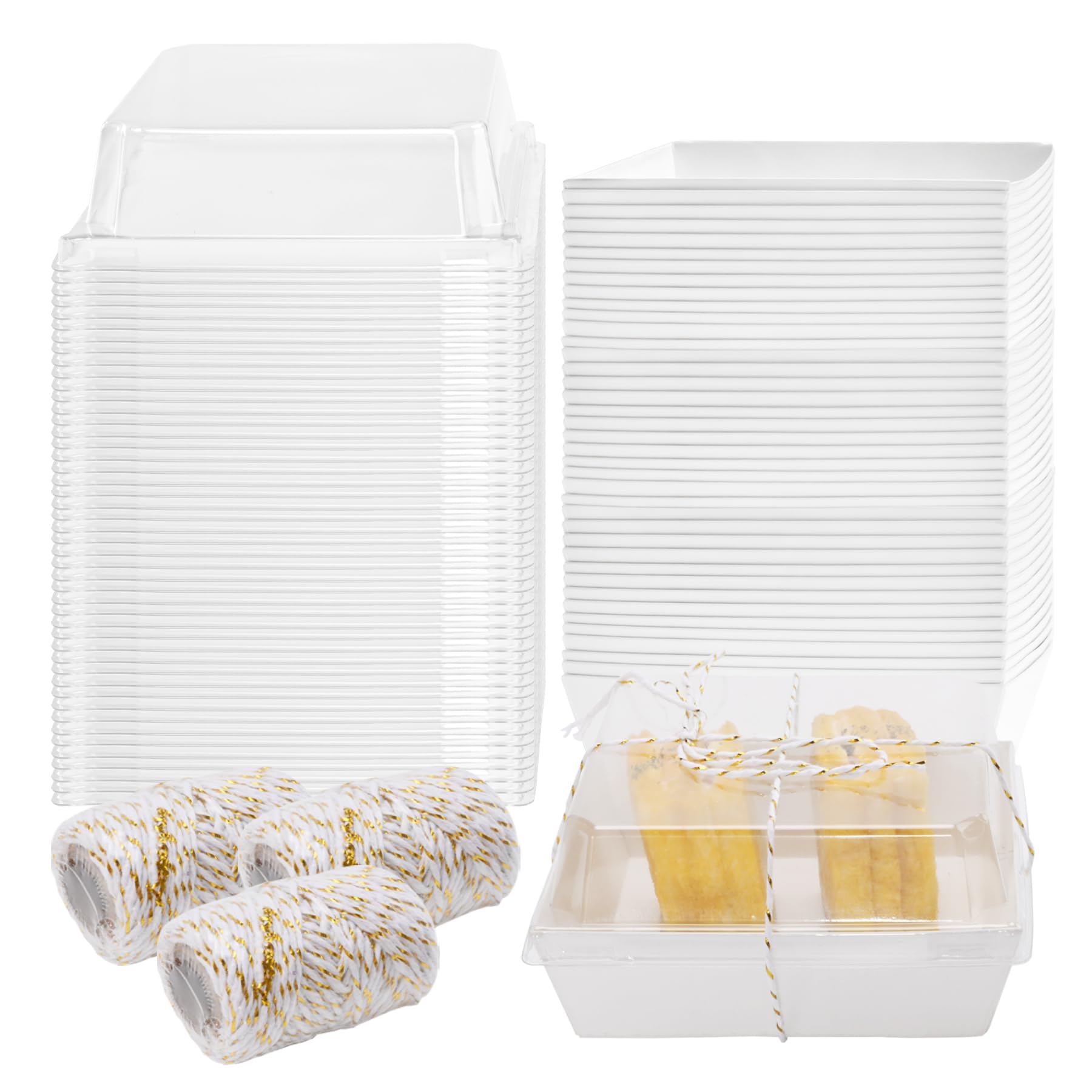 White Sushi To Go Box