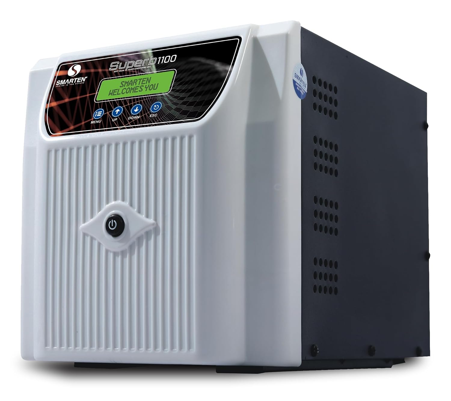 Smarten Superb 1100 VA MPPT Solar PCU Pure Sine Wave Inverter : Amazon ...