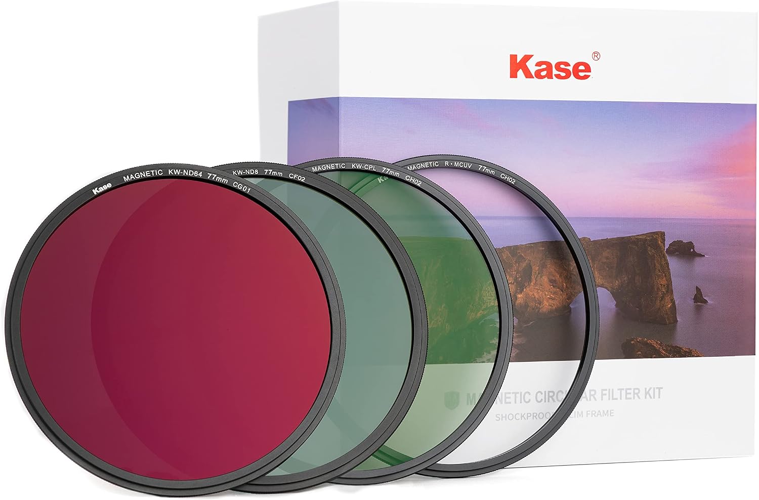 Nd Filter Kase Wolverine Revolution 82mm Pro Kit Magnetic Shockproof ...
