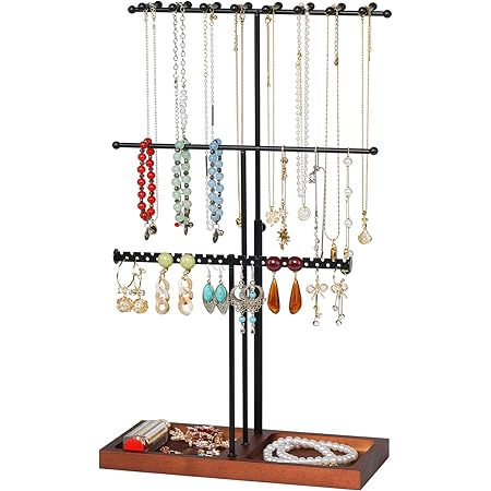Amazon.com: Coobest Jewelry Holder Organizer, Jewelry Organizer with 36 ...