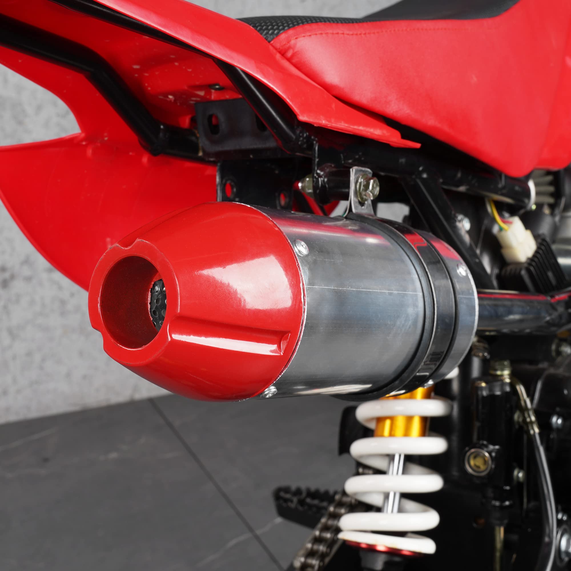 28mm Exhaust Muffler Silencer Pipe Assembly for CRF50 XR50 GY6 70cc ...