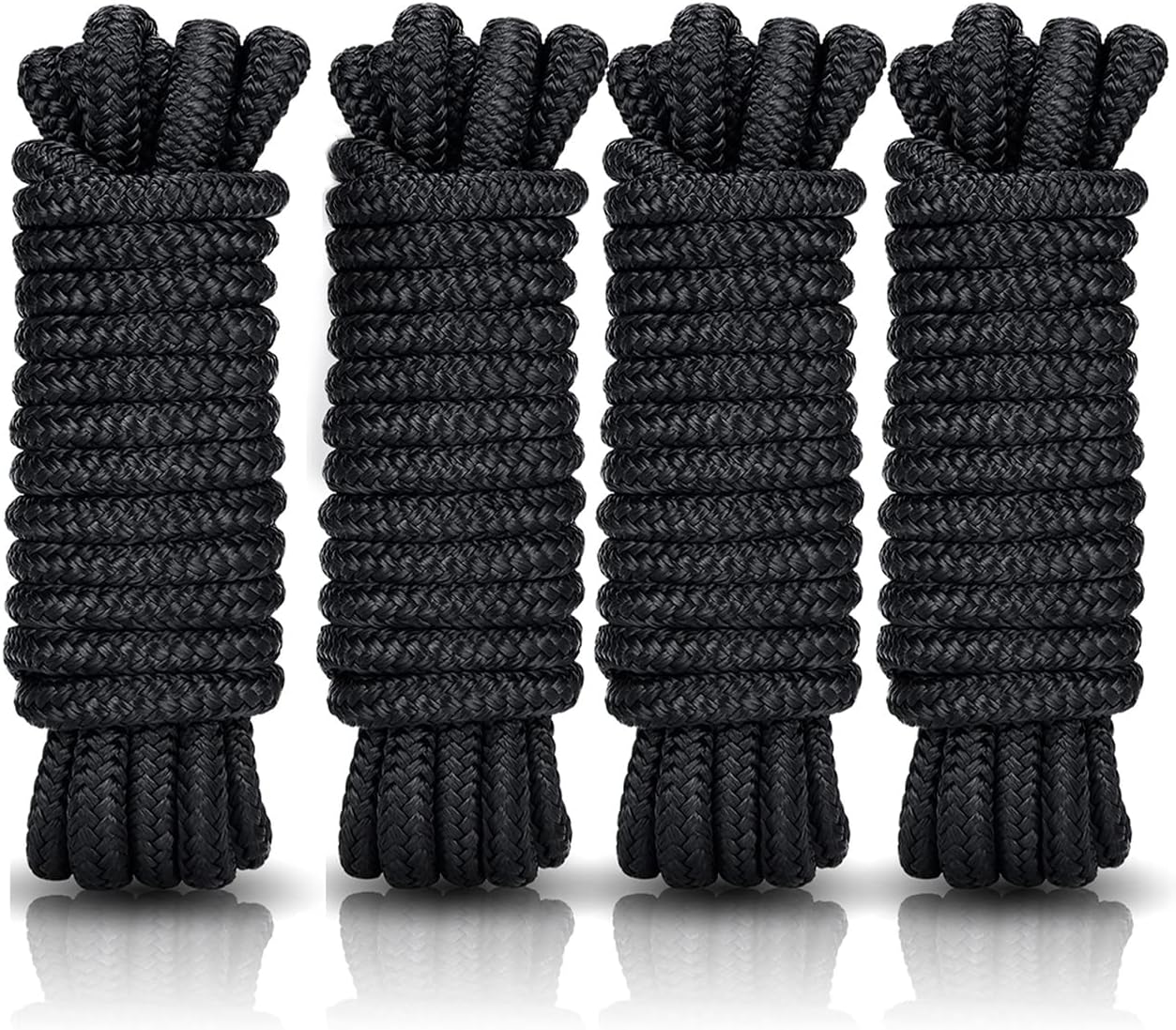 Amazon.com: MARINE SYSTEM Double Braided Nylon Dock Lines Rope，1/2 Inch ...