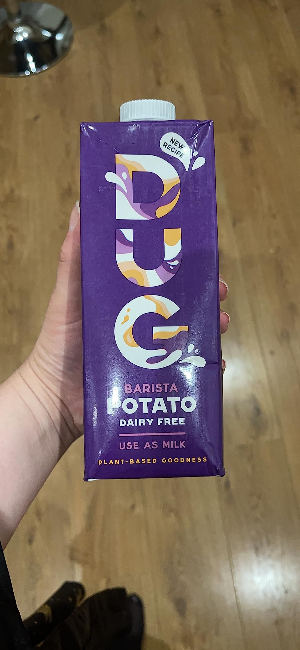 DUG Unsweetened Potato Milk, Plant-Based Drink with No Added Sugar ...