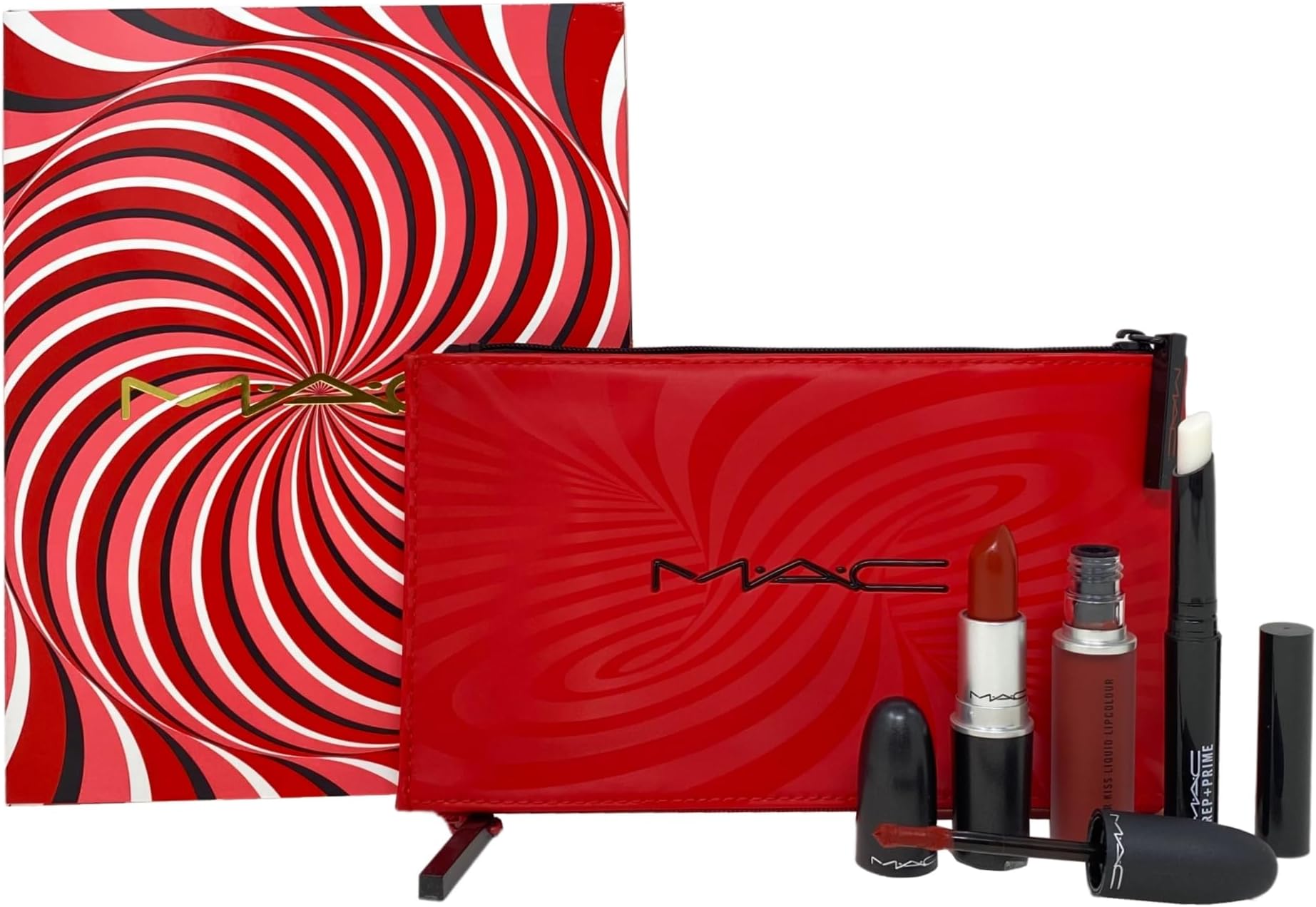 Amazon.com : MAC Limited Edition Best-Kept Secret Lip Kit: Chili - Set ...