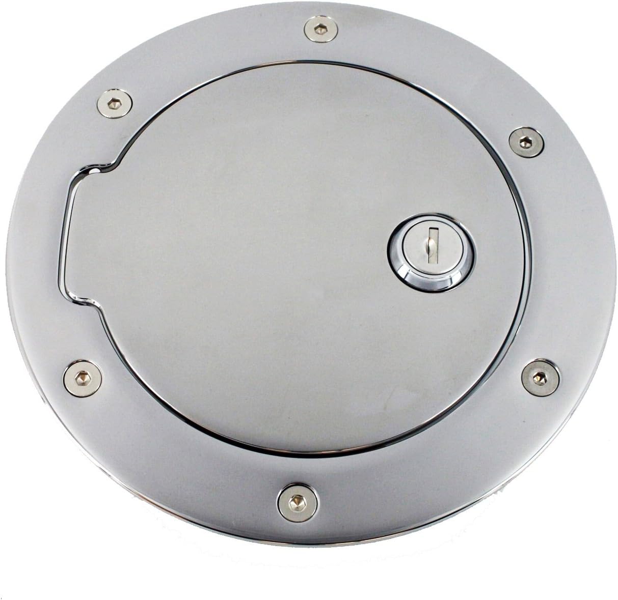 Amazon.com: All Sales 6056CL Billet Fuel Door : Automotive