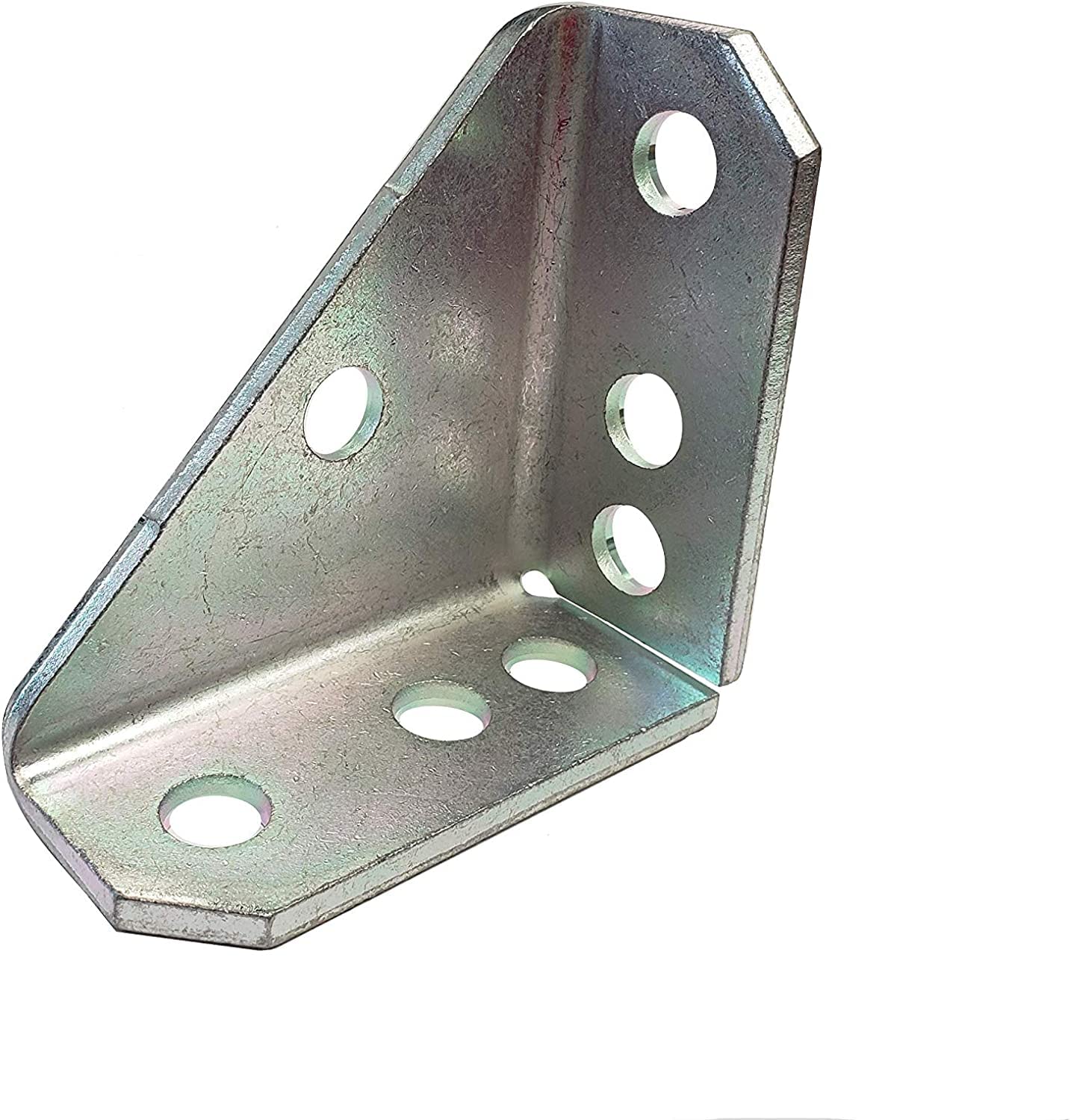 Unistrut P2484 90 Degree Angle Bracket 4 Hole, Silver, 10 Pack, Set of ...