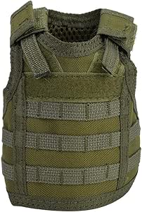 Amazon.com: Mini Beer Vest Molle Mini Miniature Vests Beverage Cooler ...