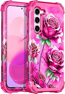 Amazon.com: Miqala for Galaxy S23 5G Case,Glow in The Dark Three Layer Heavy Duty Shockproof ...