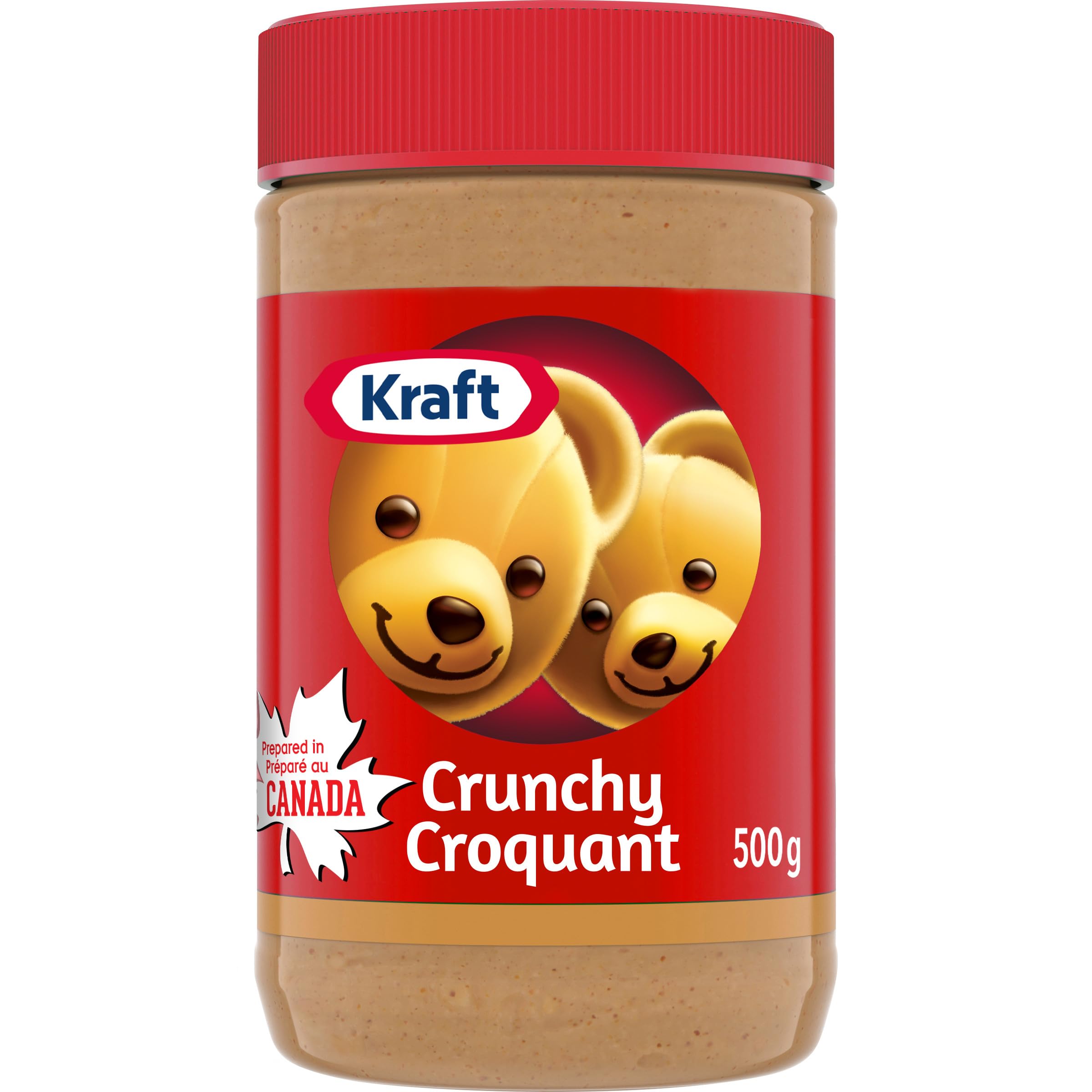Kraft Crunchy Peanut Butter, 500g : Amazon.ca: Grocery & Gourmet Food