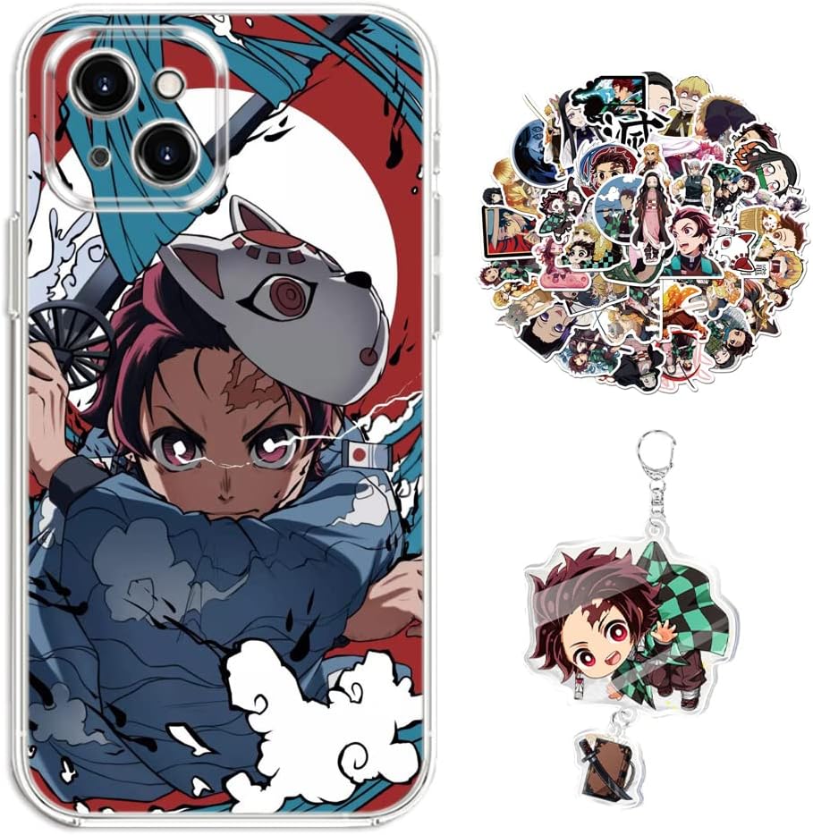Amazon.com: Staremeplz Compatible with iPhone 13 Case Demon -Slayer ...