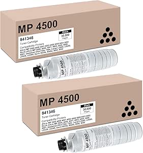 Amazon.com: BUEGOO MP 4500 Toner Cartridge Black MP4500 841346 ...