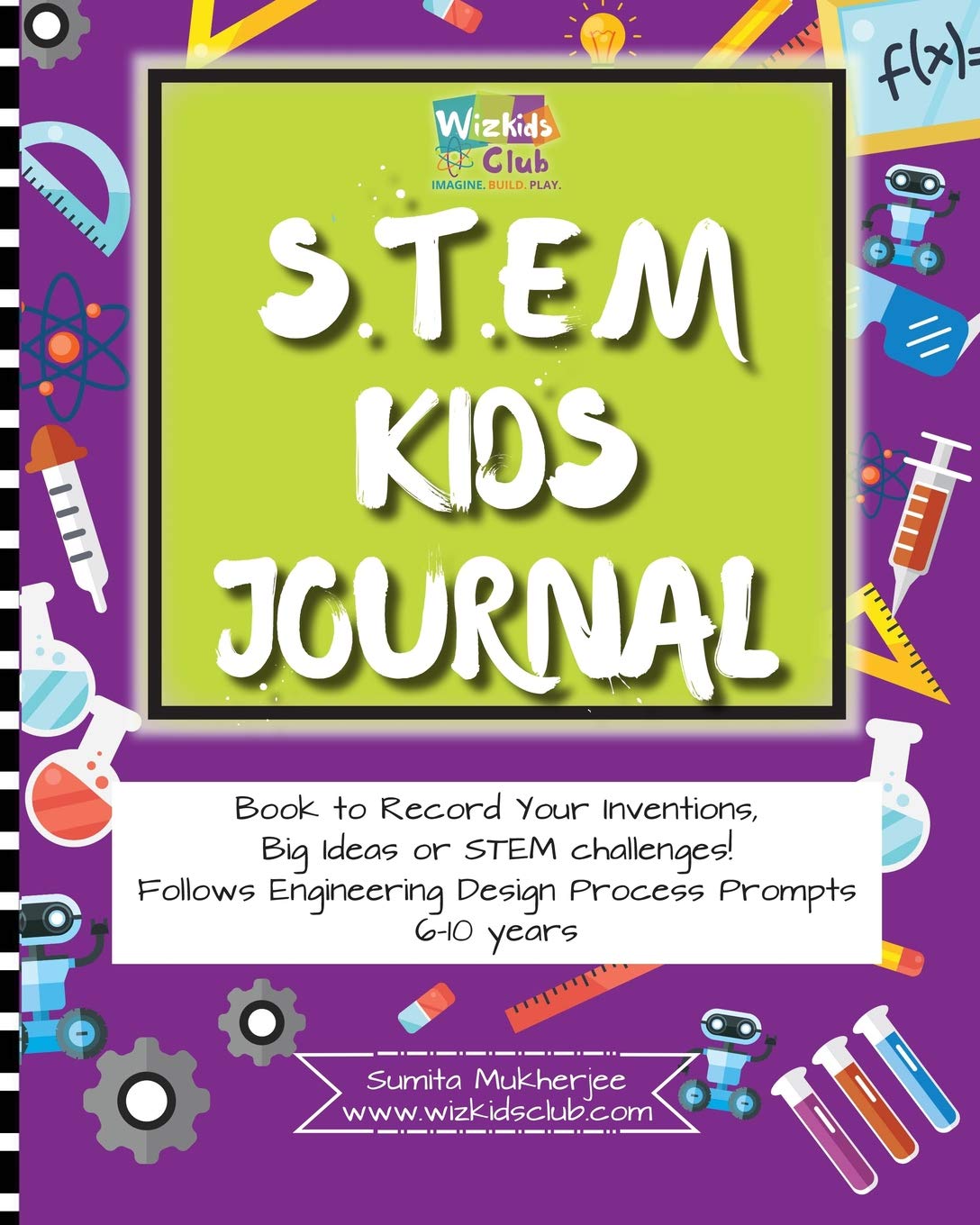 Amazon.com: STEM Kids Journal: Book to record your inventions, big ...