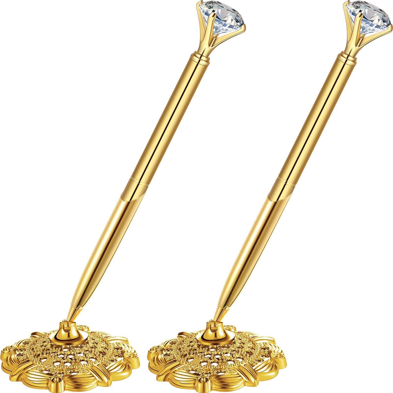 Amazon.com : Outus 2 Pieces Gold Wedding Pens for Guest Book Signing ...