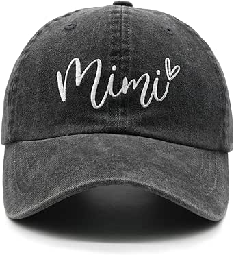 Chilltreads Mimi Hat for Women, Adjustable Embroidered Baseball Cap for ...